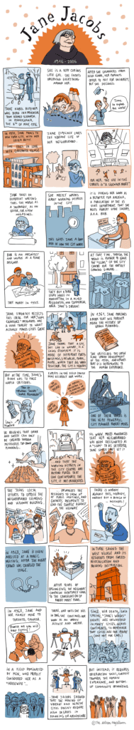 The illustrated story of Jane Jacobs - The Urban Mycelium