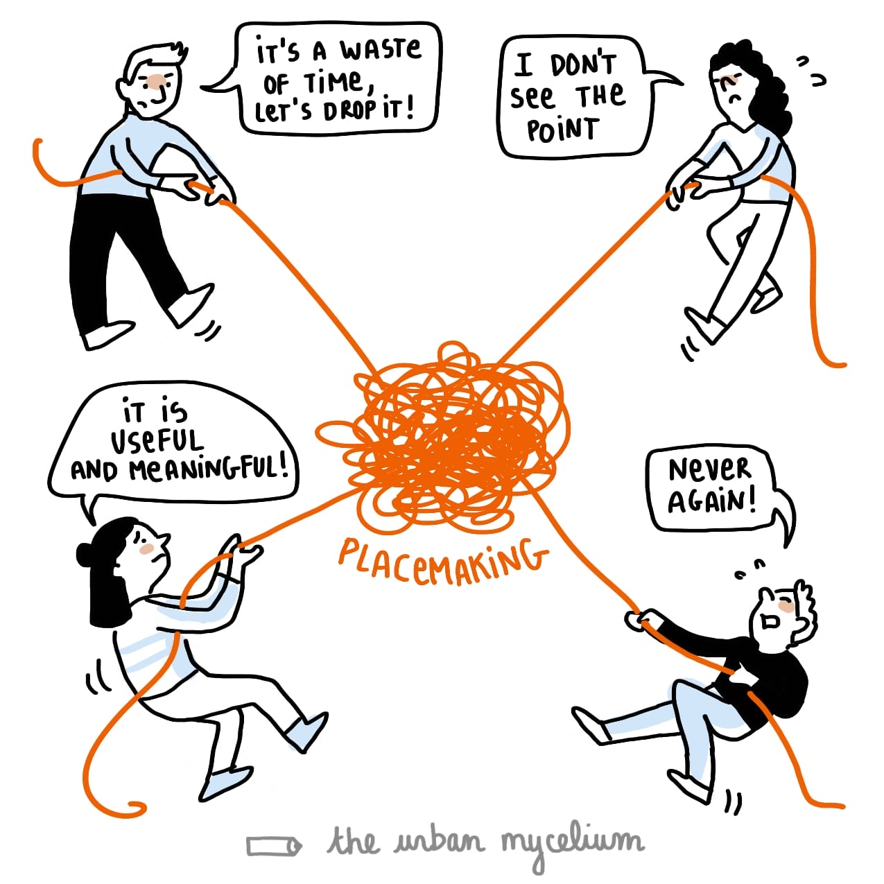 The myths of placemaking illustrated - The Urban Mycelium